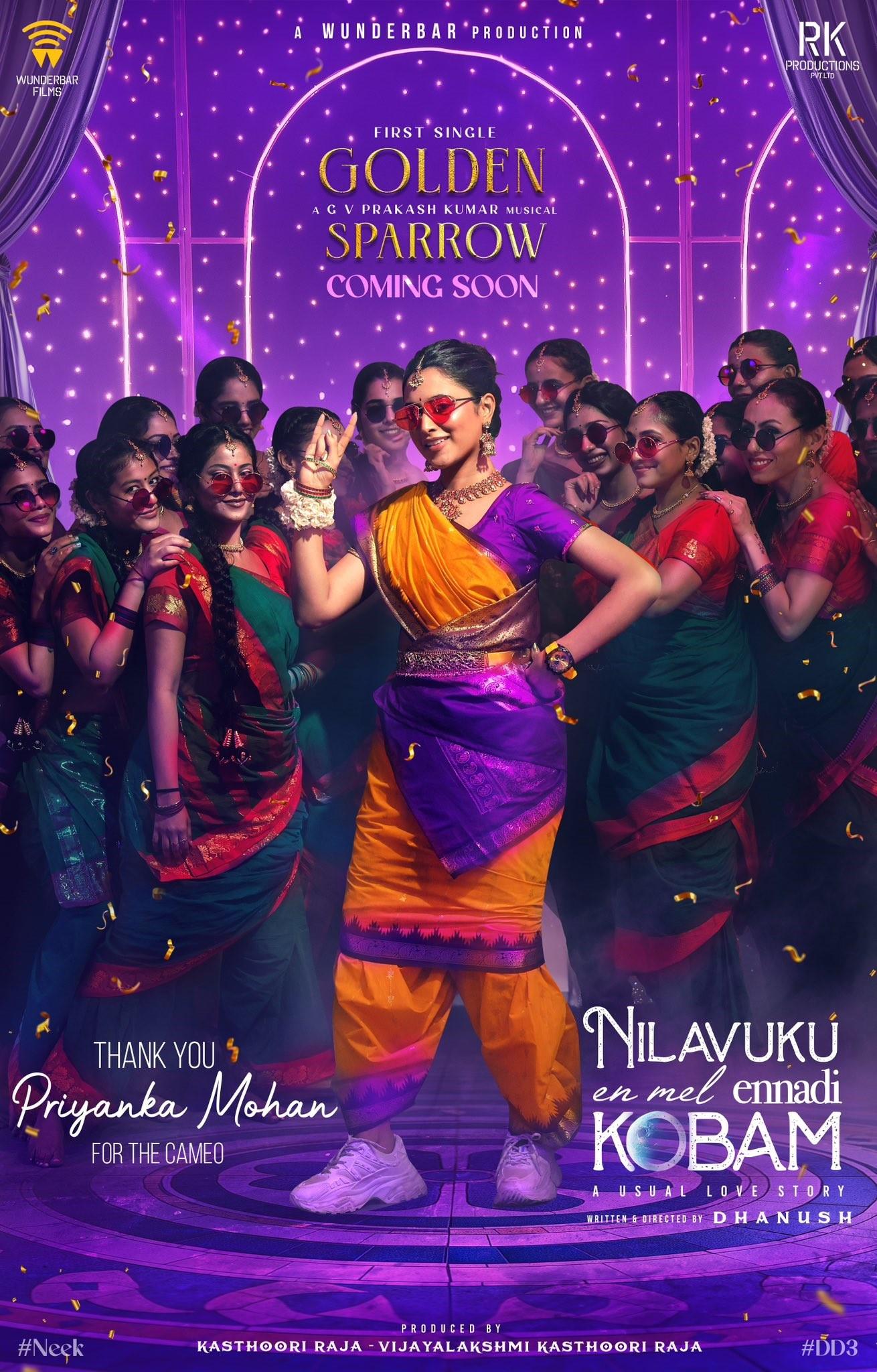 Nilavuku En Mel Ennadi Kobam: Golden Sparrow song release date Tamil Movie, Music Reviews and News